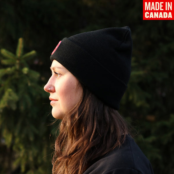 Canada Toque - Black – Flannel Foxes